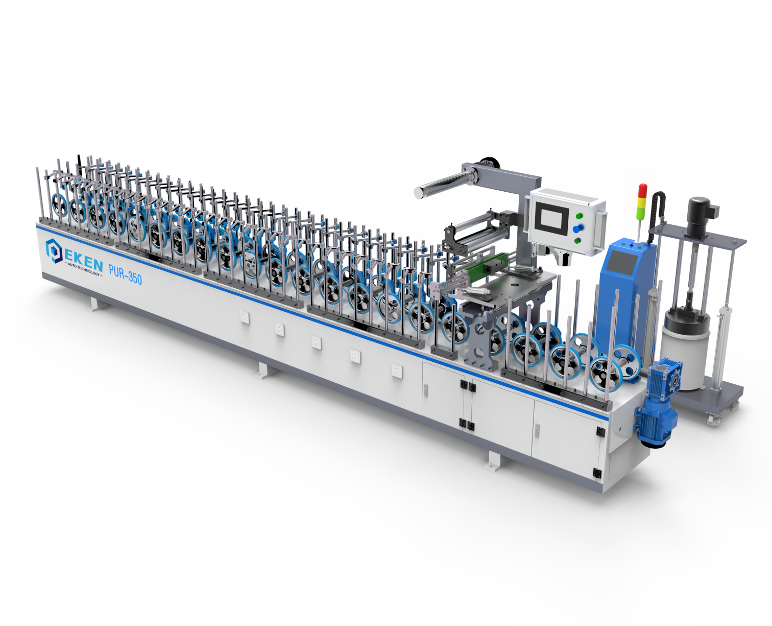 SYL-300PUR Profile Warping Machine - ekenmac